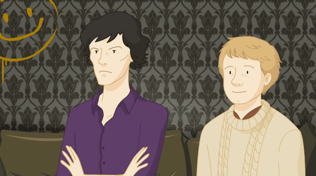 Video: Sherlock Holmes spoils everything good on TV in this brilliant ...