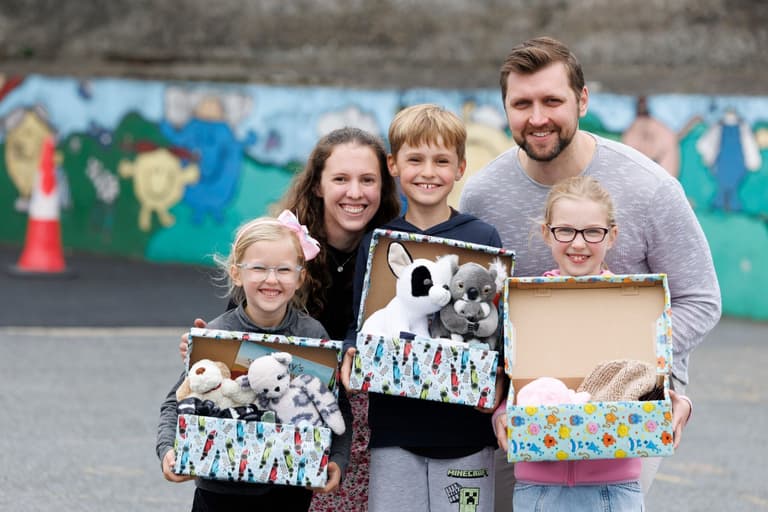 Box up joy this Christmas with Team Hope’s Shoebox Appeal