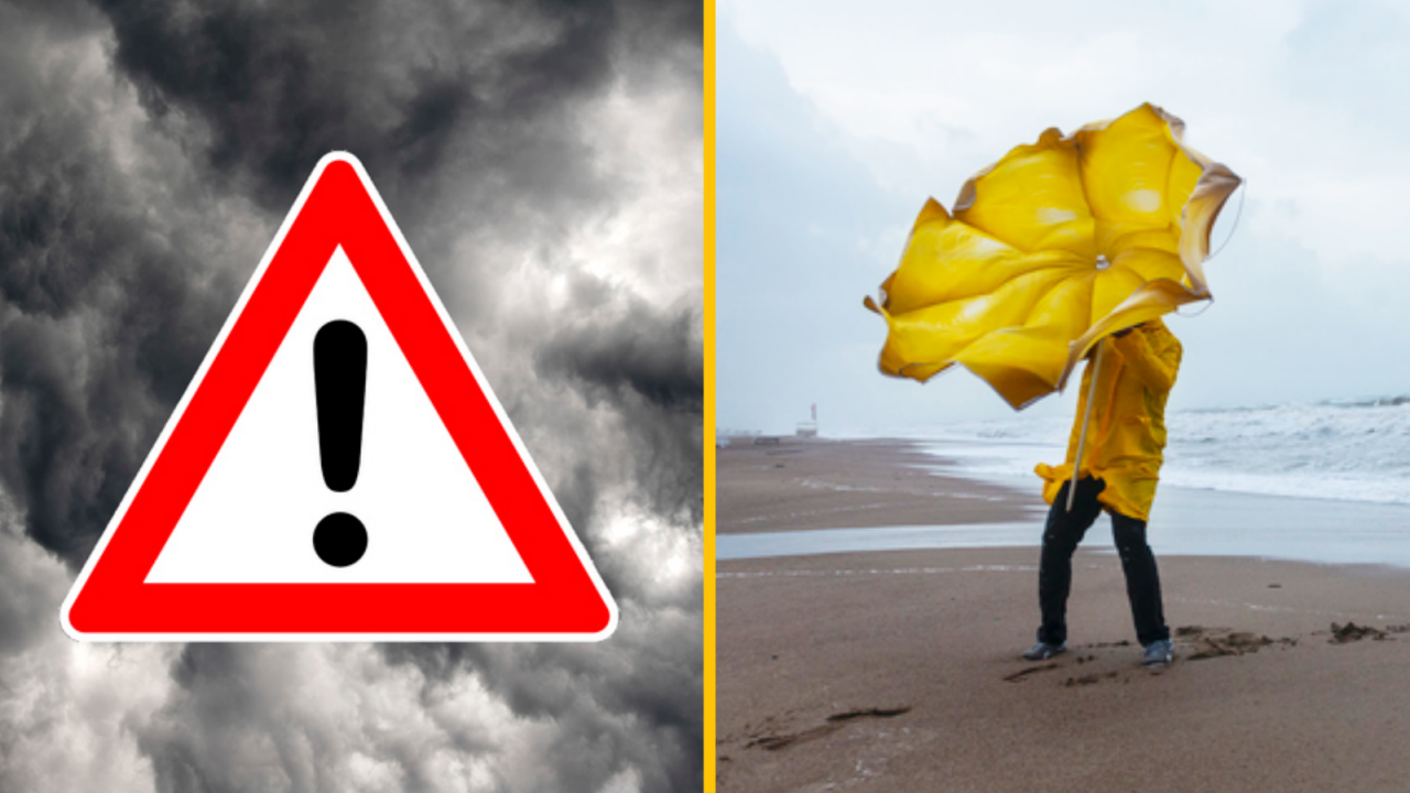 Status Yellow weather warning issued for four counties