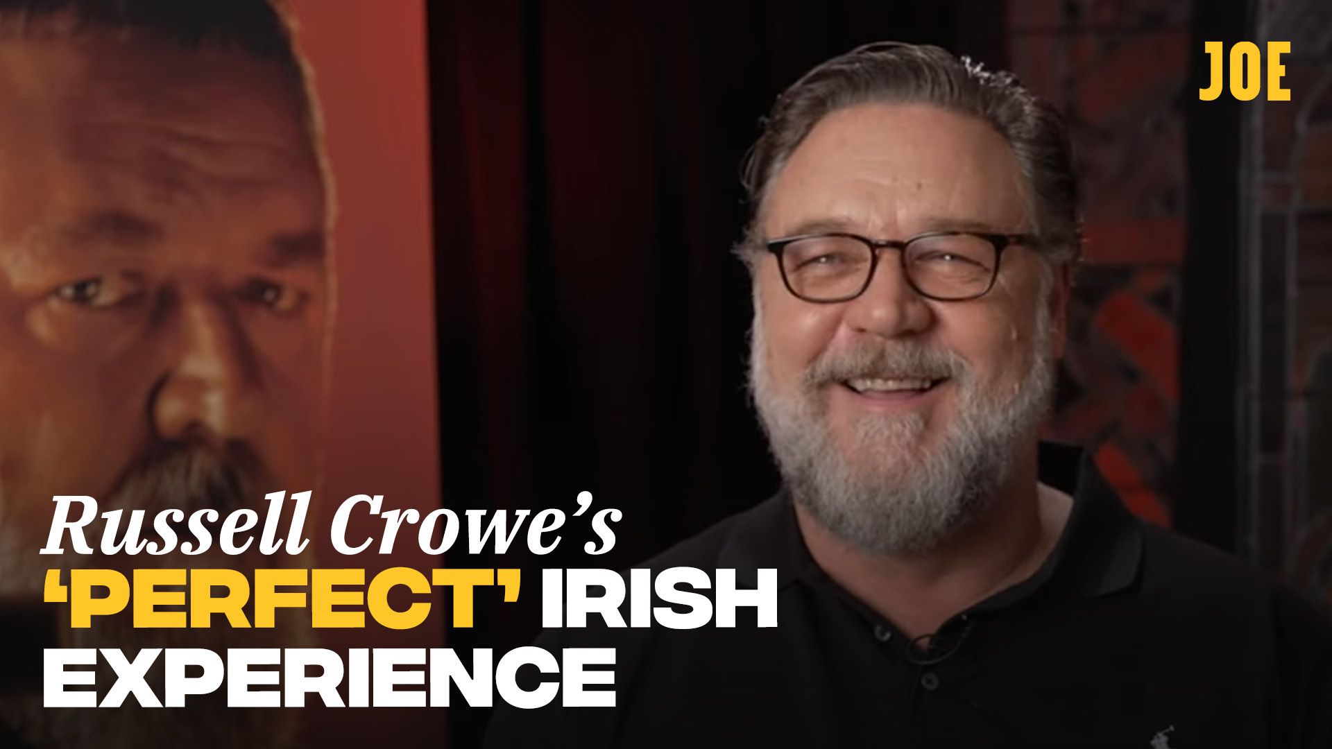 Russell Crowe says his experience shooting in Ireland last summer was ...