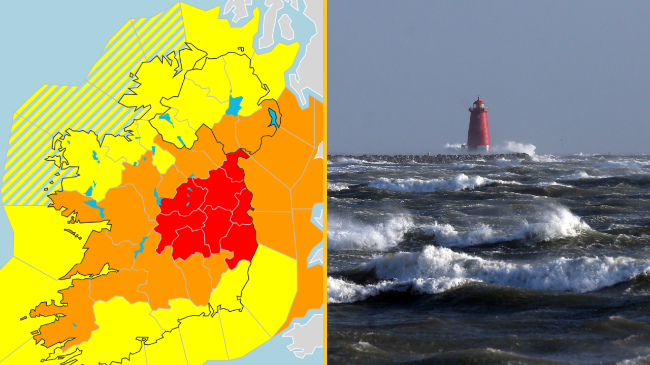 Storm Debi: Follow live as Ireland is battered by winds up to 130kmph