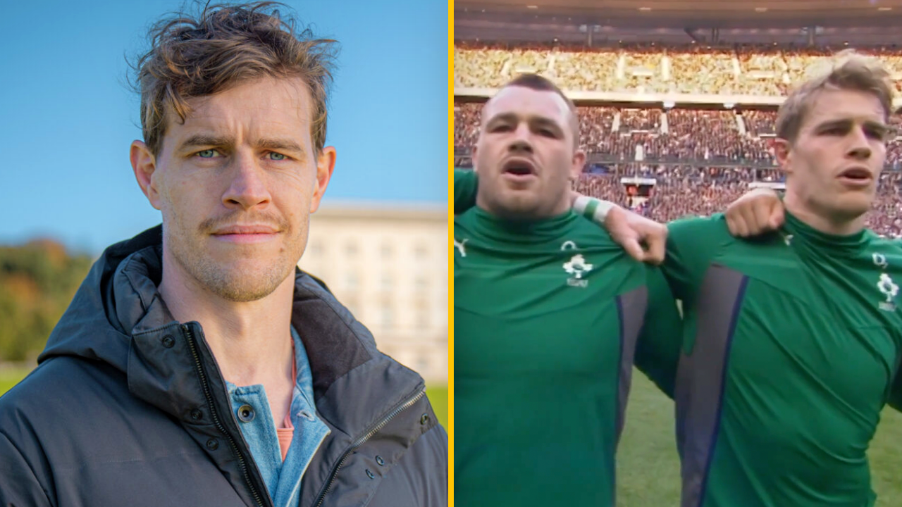 Andrew Trimble stuns viewers with 'God Save the Queen' Irish rugby fact