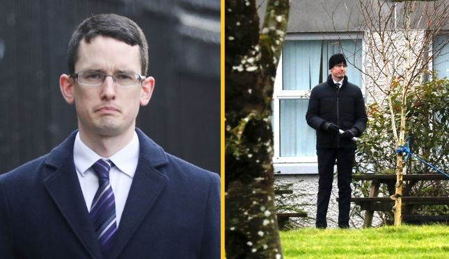 Enoch Burke has turned up at Wilson's Hospital School after Christmas break